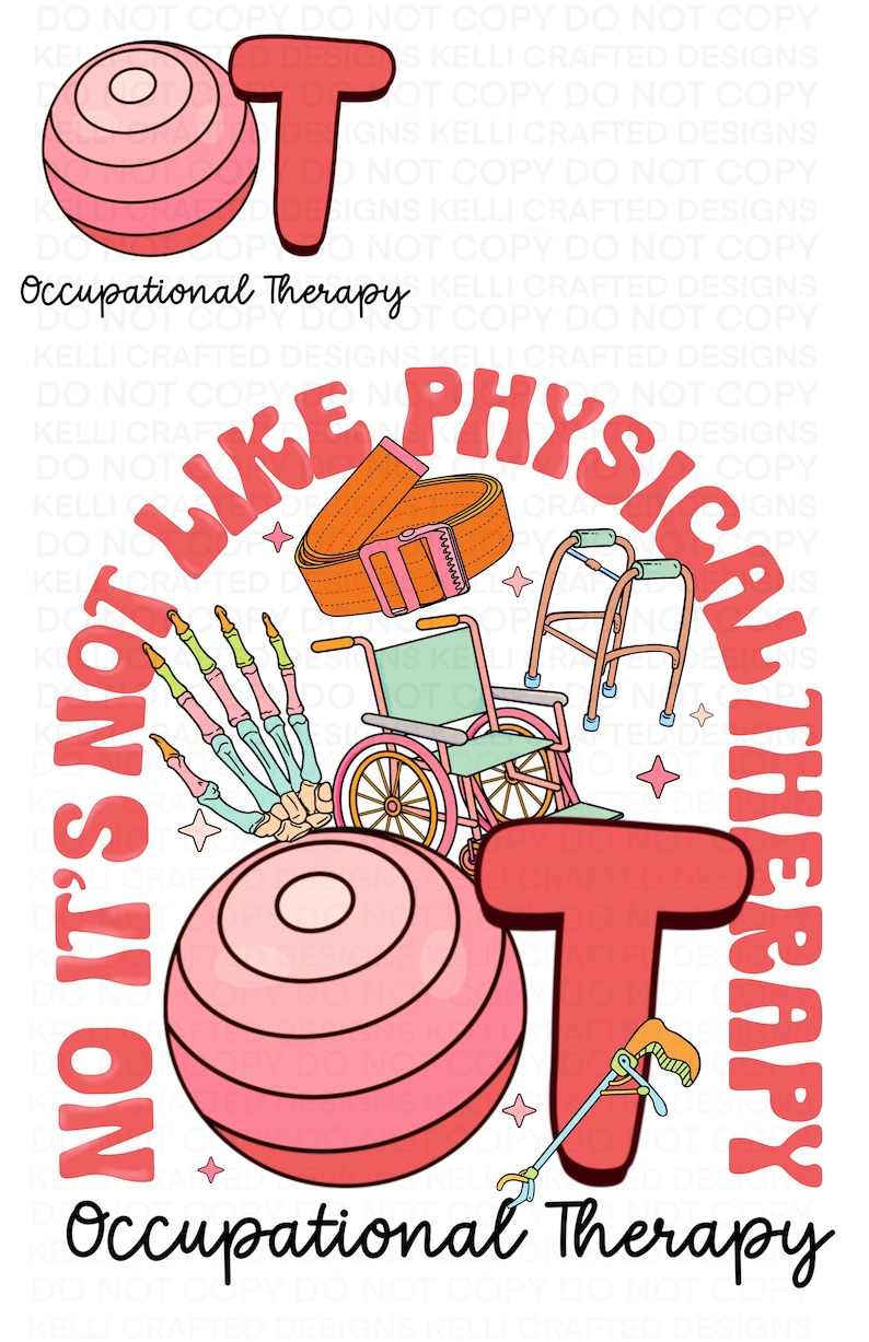No It’s Not Like PT Occupational Therapy Design With Pocket Design ...