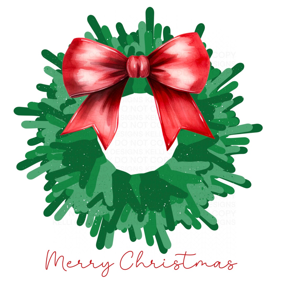 ASL Christmas Wreath I Love You Sign Language PNG - Etsy