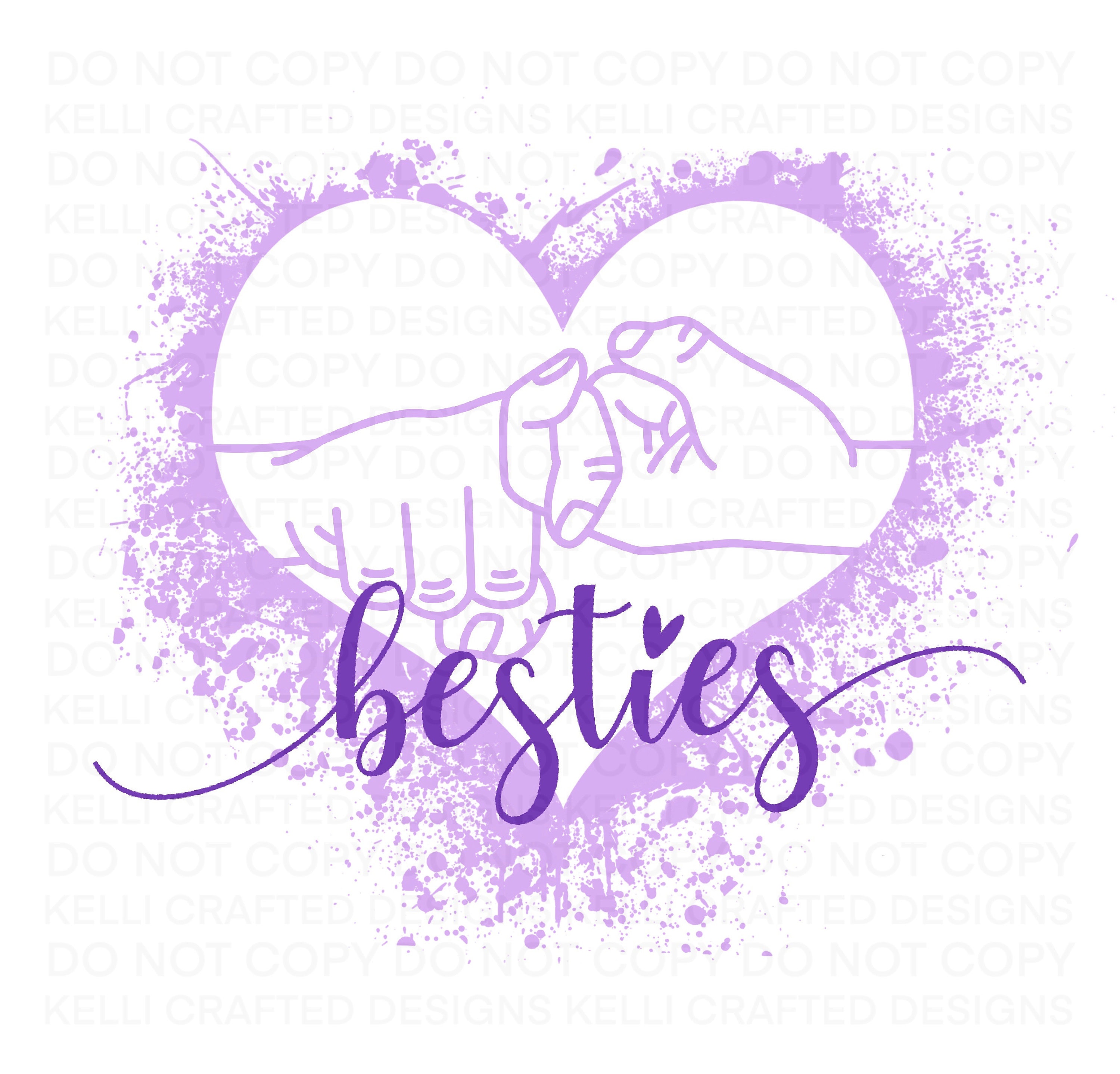 ASL Besties Best Friend Sign Language Png - Etsy