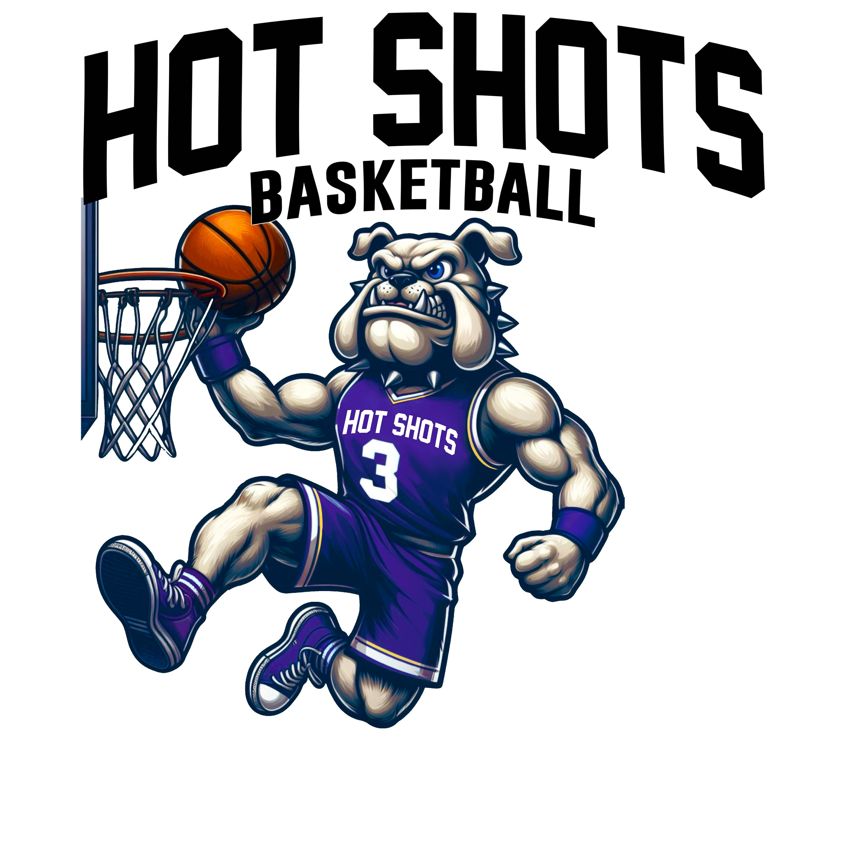 Hot Shots Basketball PNG Digital Download 3 Designs - Etsy