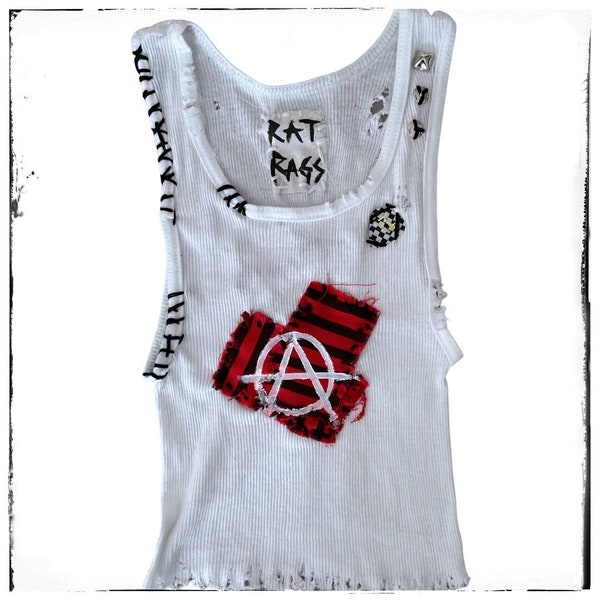 Punk Rock Tank Top - Etsy