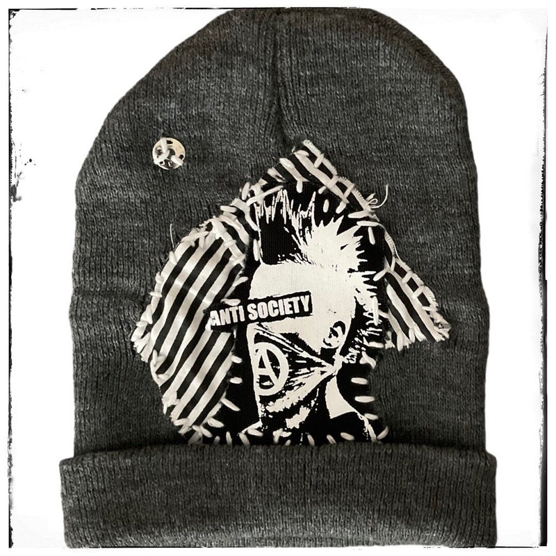 Punk Beanie - Etsy