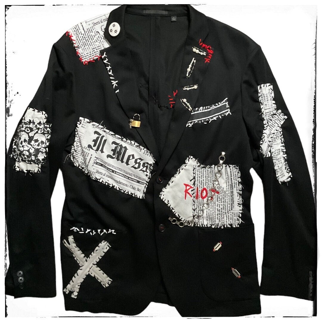 Punk Blazer - Etsy