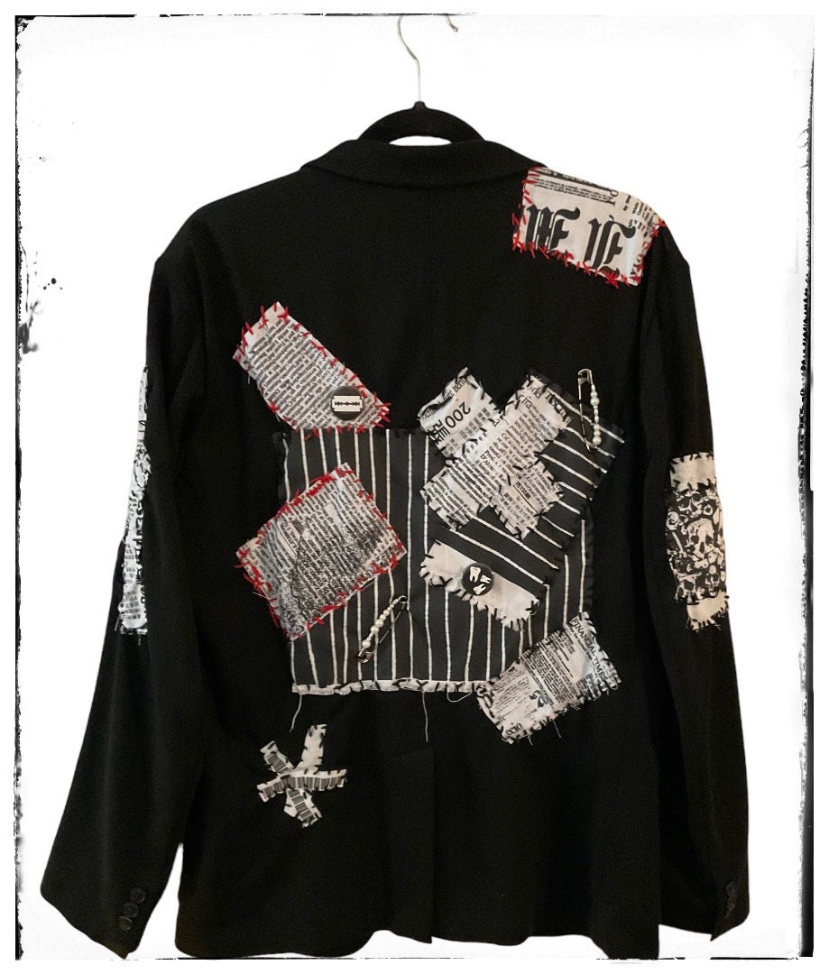 Punk Blazer - Etsy
