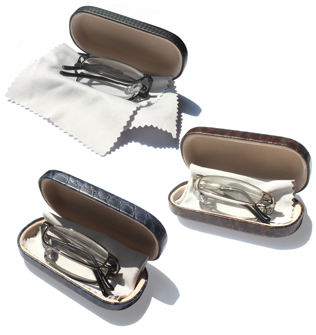 Folding Reading Glasses 3-pair Set: Compact Metal Frame With Cases - Etsy