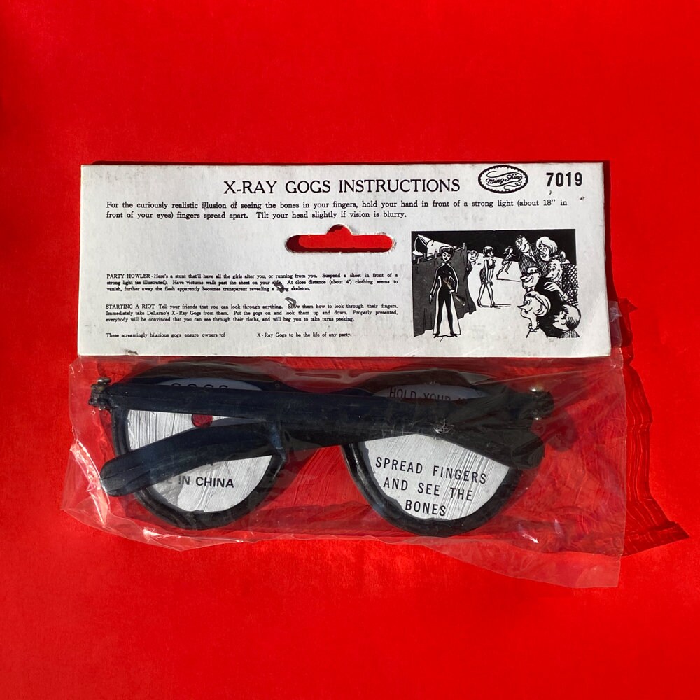 X-ray Gogs Goggles Specs Glasses Scientific Marvel of the Century Great ...