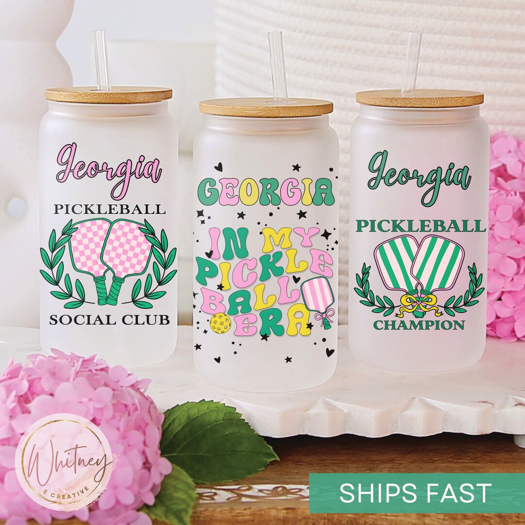 Personalized Pickleball Tumbler Cup Gift, Custom Pickleball Frosted ...