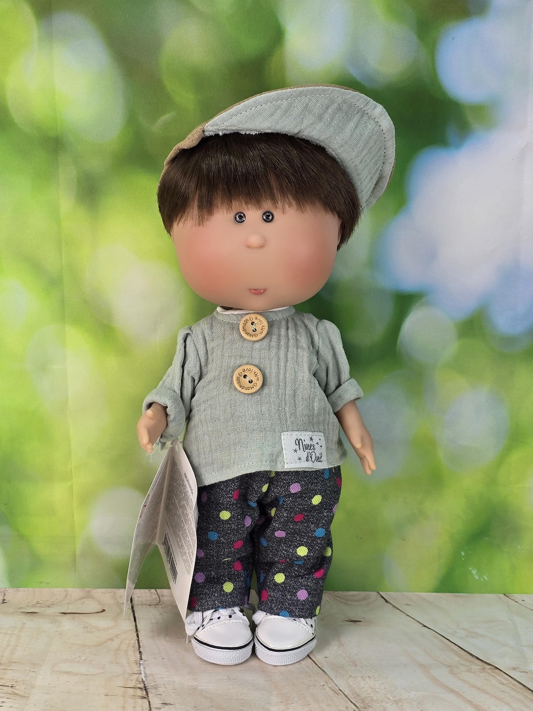 Doll Mio 12'' From Nines D'onil Brown Boy - Etsy
