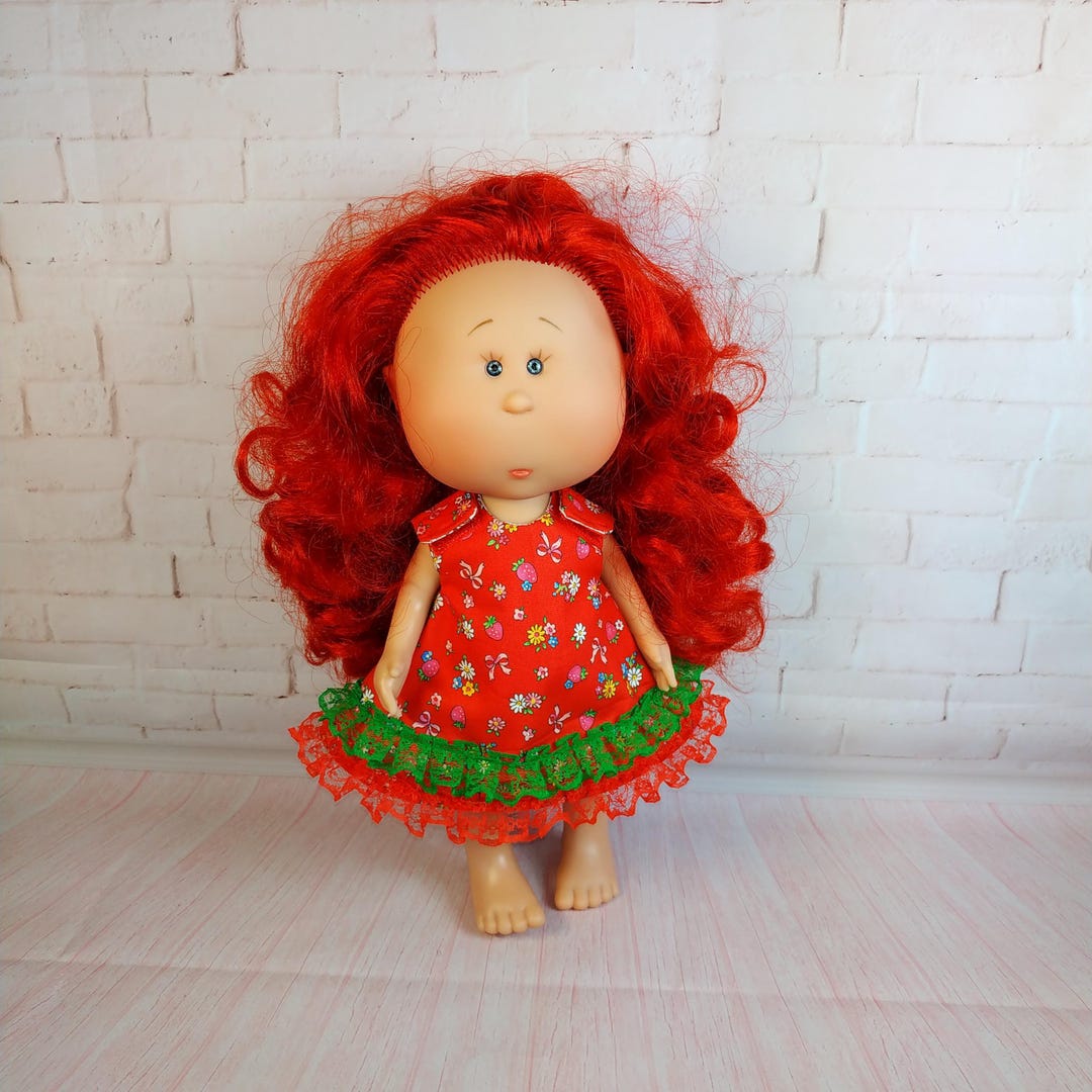 Doll Mia 12'' Cherri Haired Girl From Nines D'onil Srtawberry ...