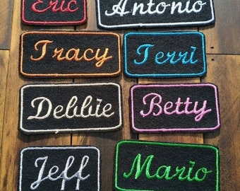 Uniform Iron on Tag - Etsy