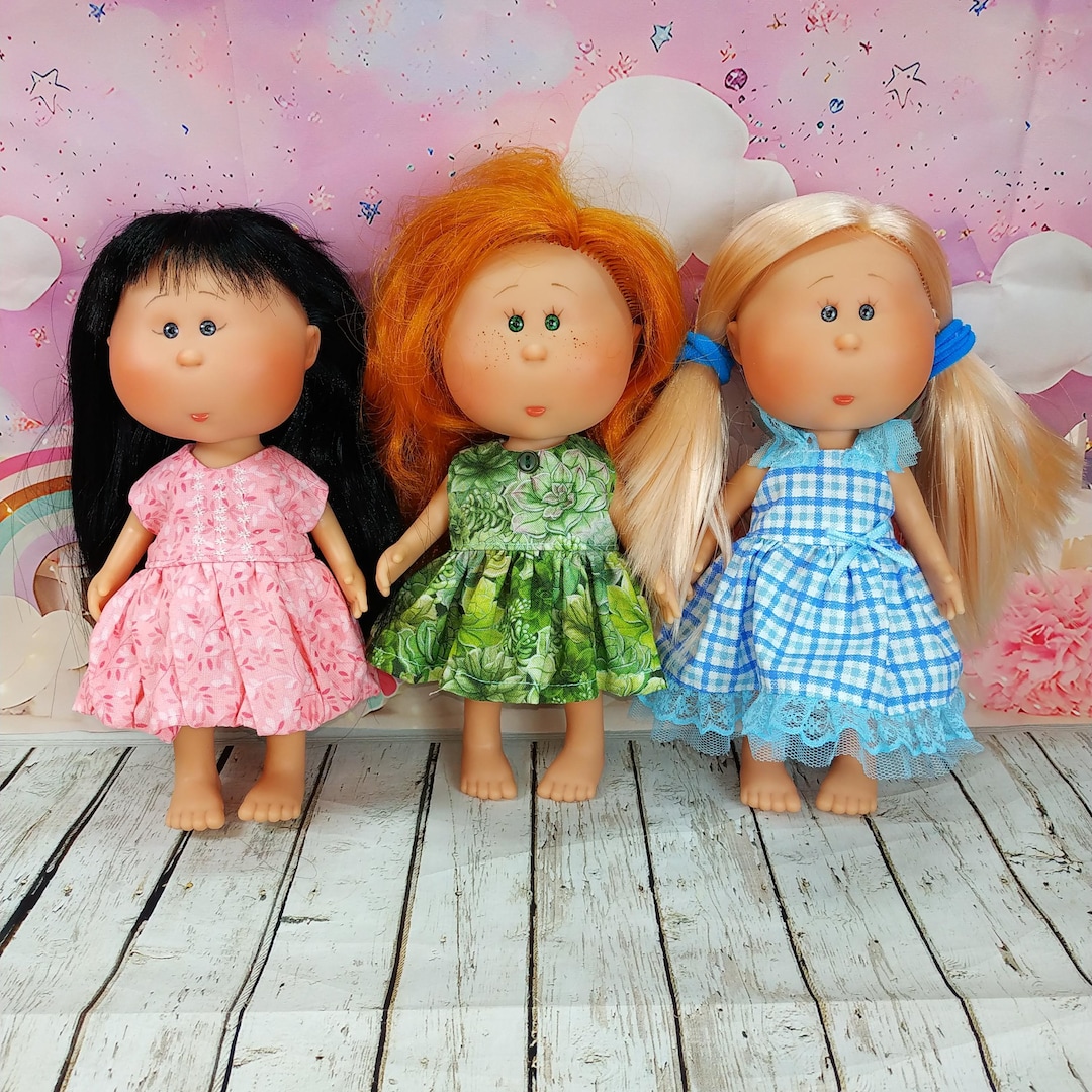 Doll Mia 9 '' Dressed Girl From Nines Donil - Etsy