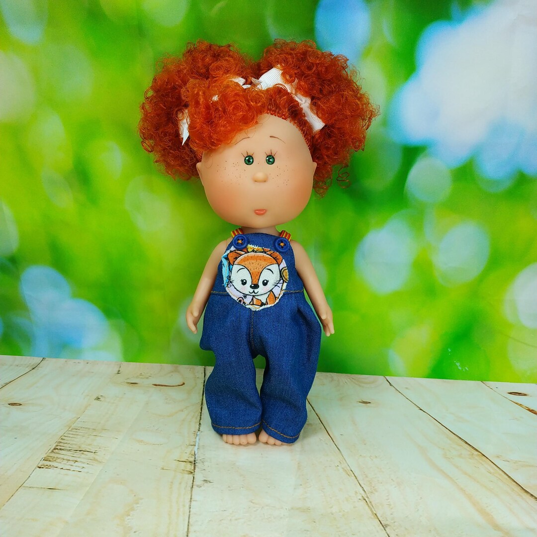 Doll Mia 9'' Dressed Girl From Nines D'onil - Etsy