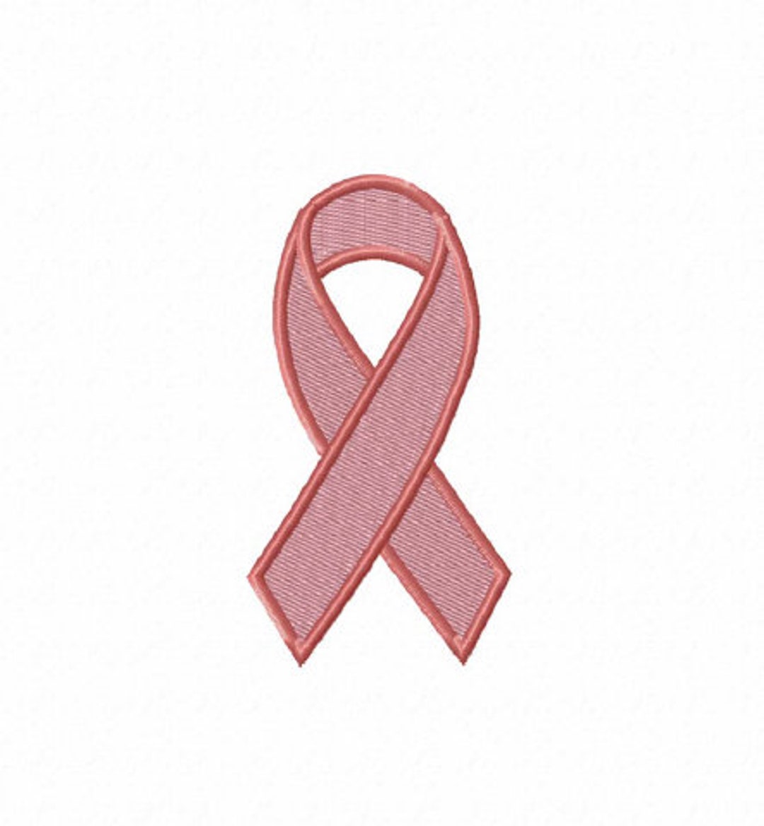 Cancer Ribbon Embroidery Design Ribbon for Support - Etsy