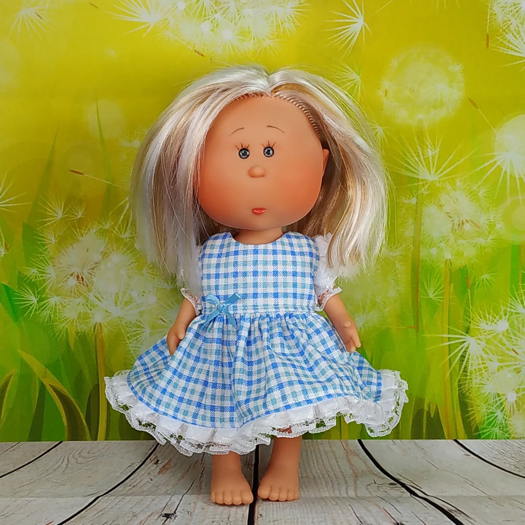 Mini Doll Mia 9'' Dressed Girl From Nines D'onil - Etsy
