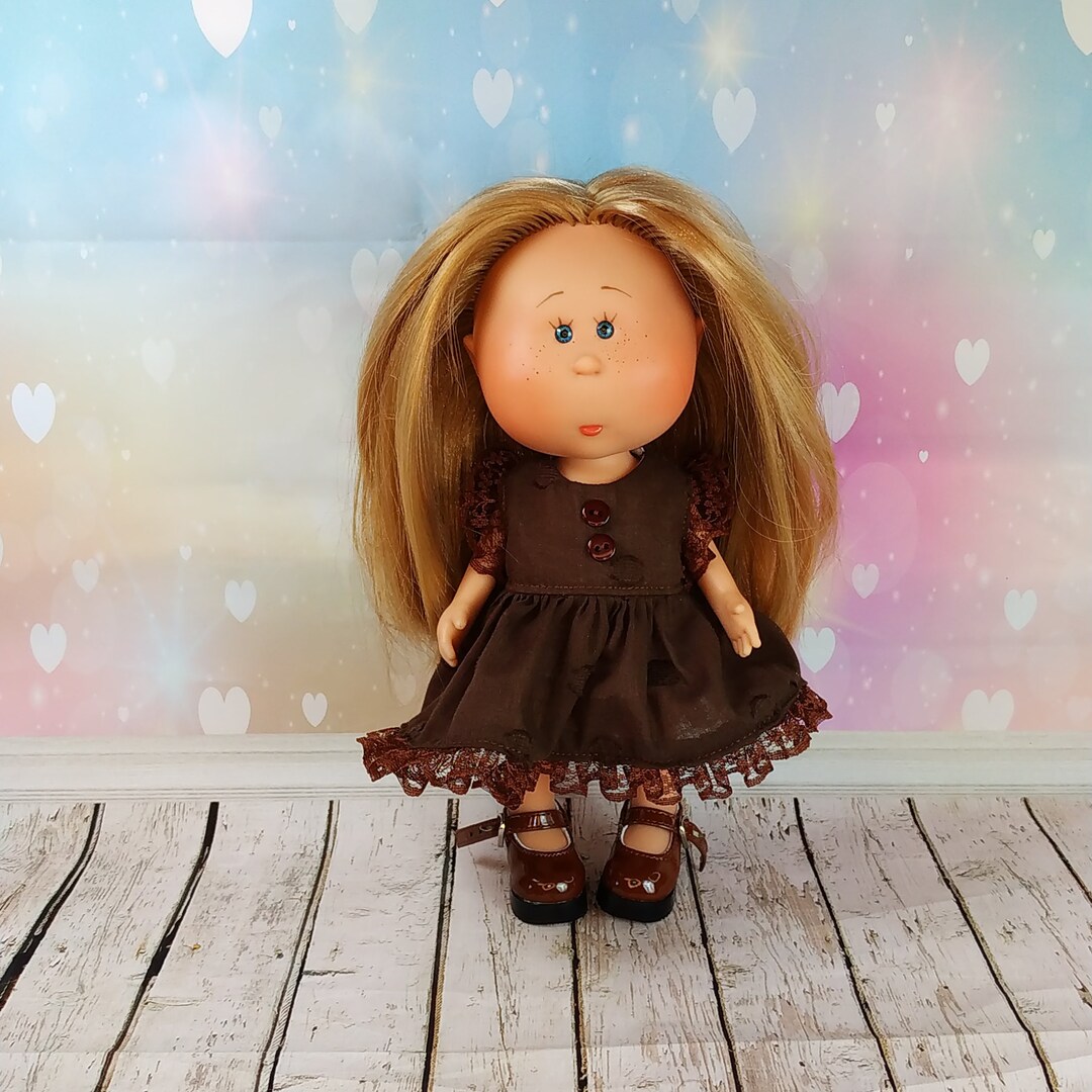 Mini Doll Mia 9'' From Nines D'onil Dressed Girl - Etsy