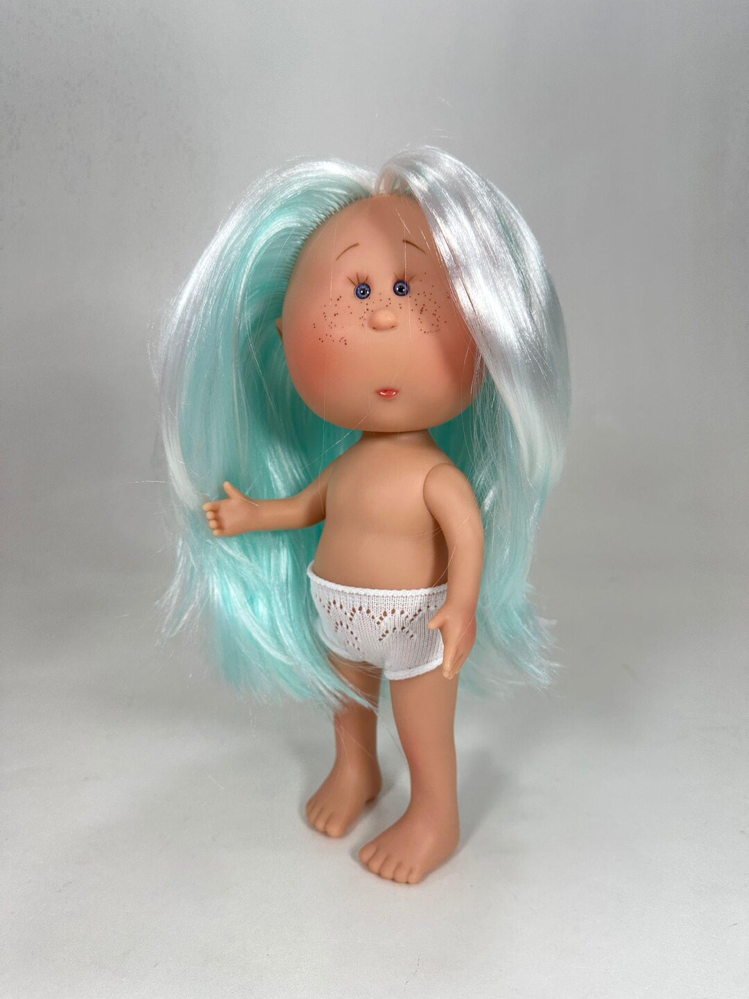 PREORDER Doll Mia 12'' White Mint Girl From Nines Peekaboo Style - Etsy