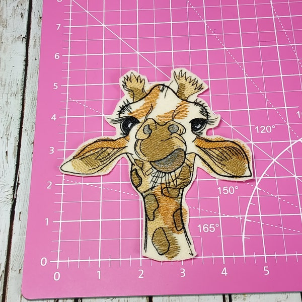 Giraffe Applique - Etsy