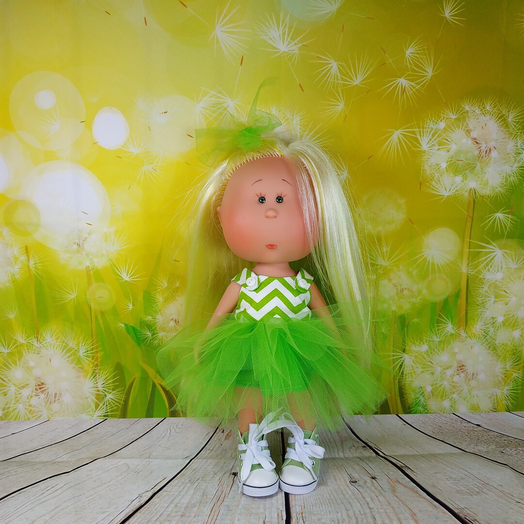 Doll Mia 12'' Yellow-blonde Hair Girl Nines D'onil Dressed - Etsy