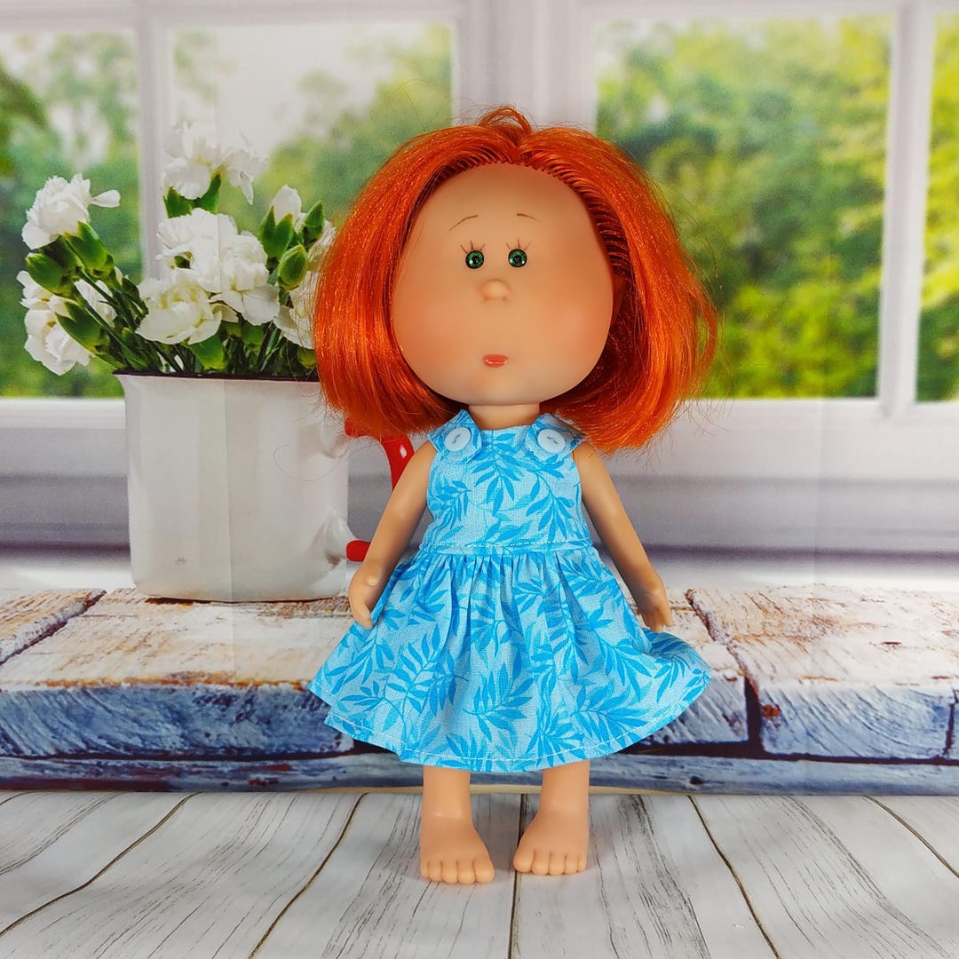 Mini Doll Mia 9'' Dressed Girl From Nines D'onil - Etsy