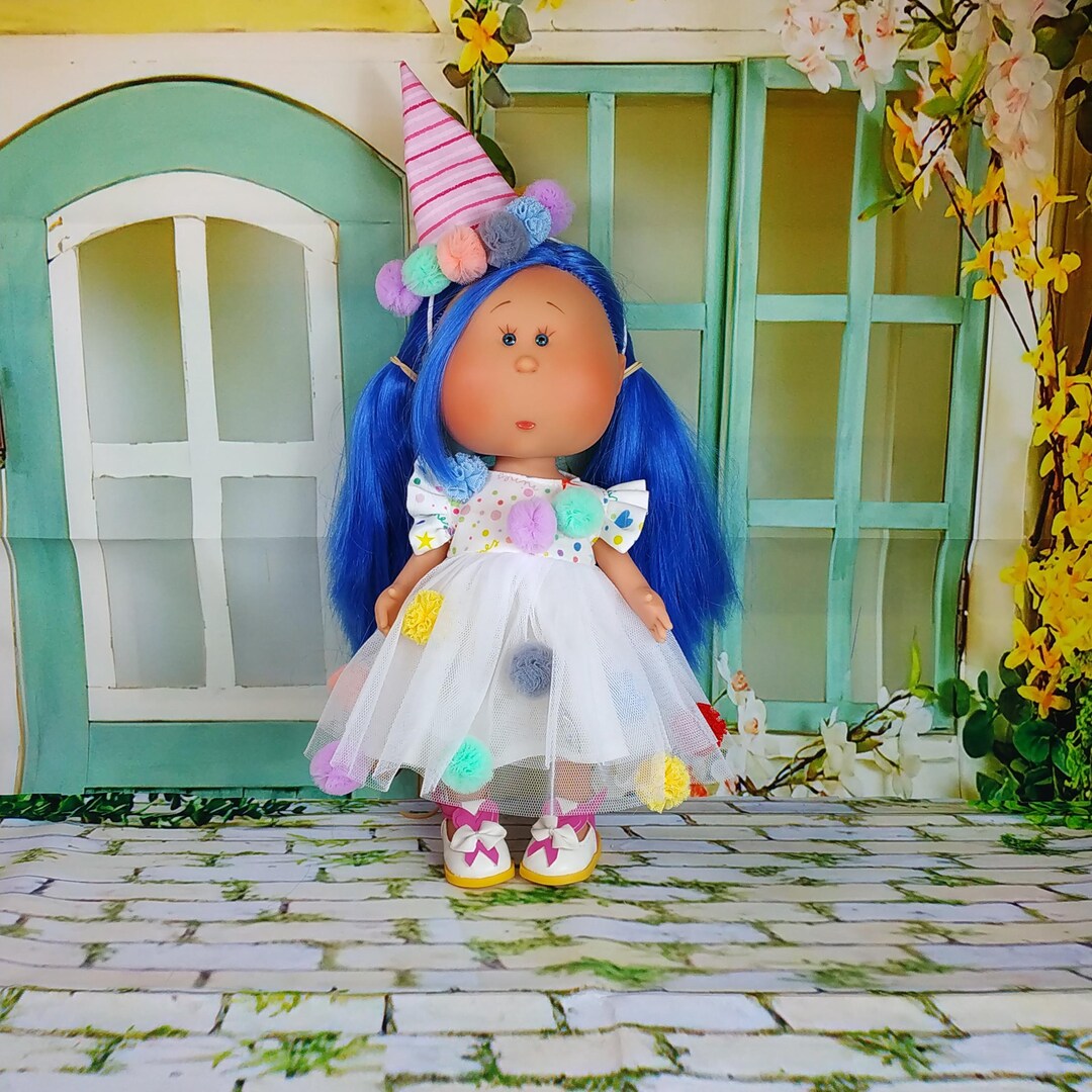 Doll Mia 12'' From Nines D'onil Blue Hair - Etsy