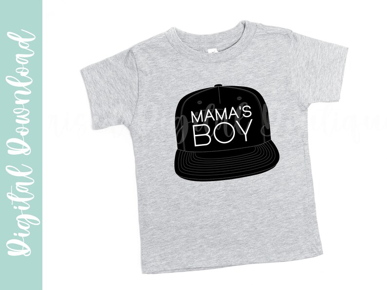Mama's Boy PNG Little Boy PNG, Boy Sublimation Digital Design Download ...
