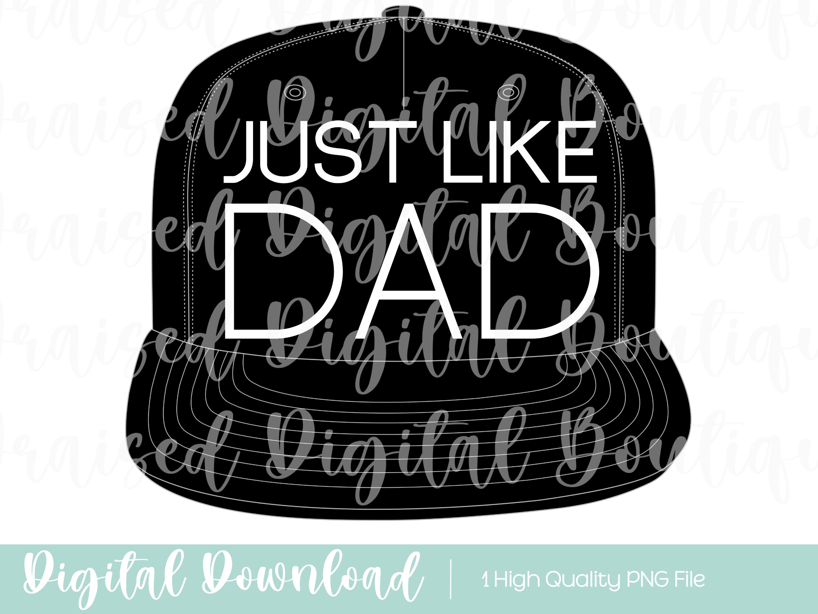Just Like Dad PNG Little Boy PNG, Boy Sublimation Digital Design Download, Funny Kids Quote ...