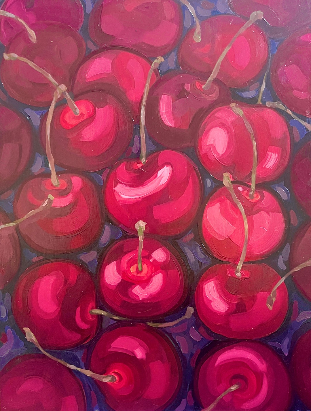 Cherries Print - Etsy