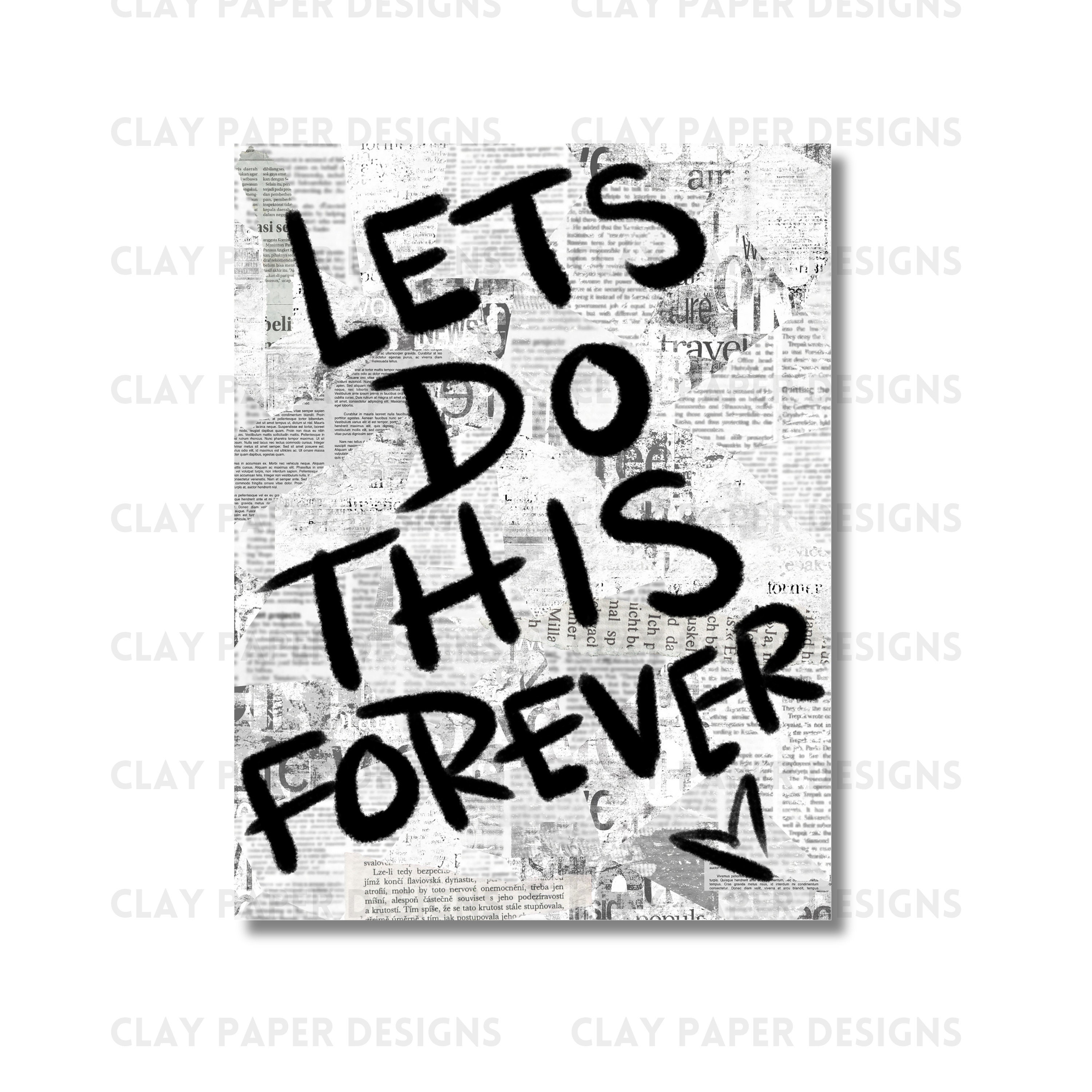 Vintage Newspaper Print, Newspaper Art, Wall Art, Retro Wall Print ...