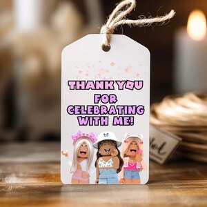 Girls Roblox Birthday Bundle, Roblox Birthday Sign, Editable Roblox ...