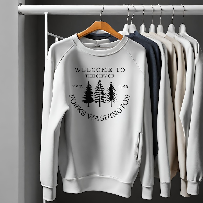 Forks Washington Png Bundle, Apparel Svg, Twilight Clipart, La Push Png ...
