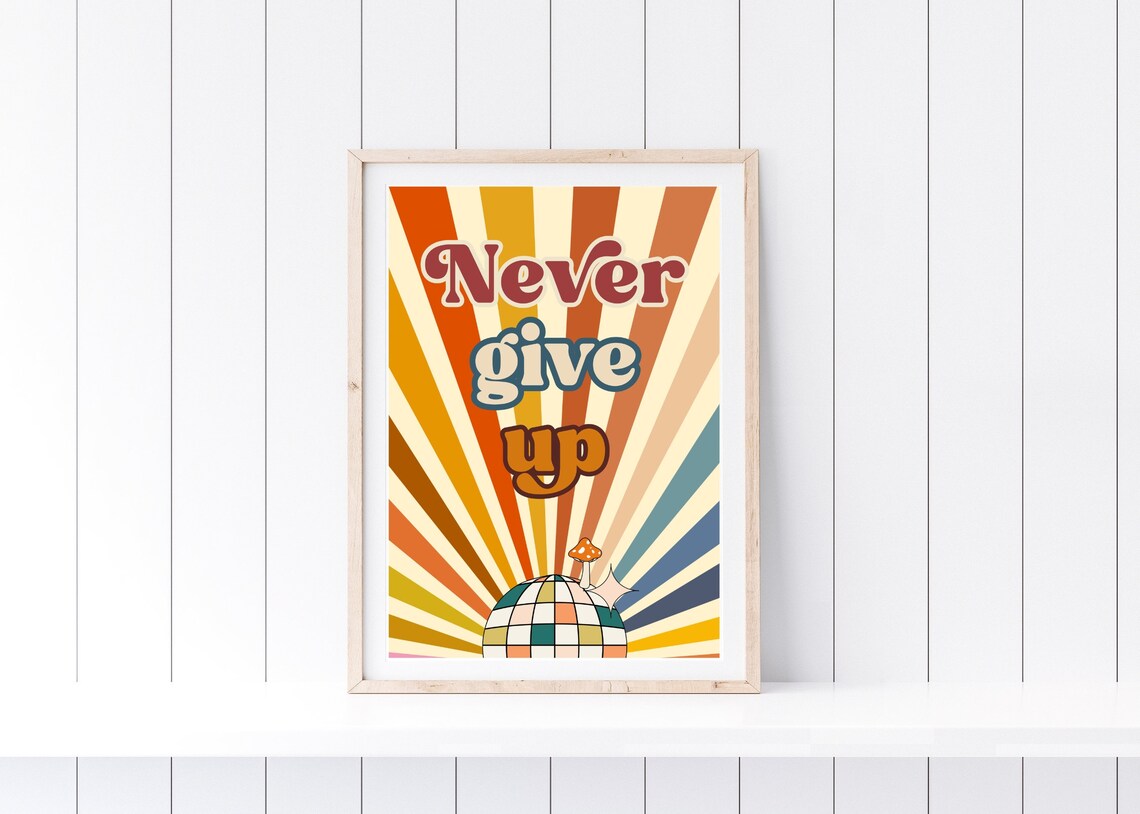 Retro Affirmation Prints, Groovy Affirmations, Classroom Posters ...