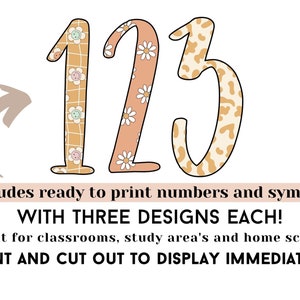 Retro Classroom Printable Letters, Teacher Prints, Bulletin Letters ...