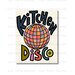 Retro Kitchen Disco Wall Art, Disco Wall Print, Vintage Home Art ...