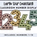 Large Skip Counting Numbers, Classroom Numbers, Math, Teacher Sign, Cut ...