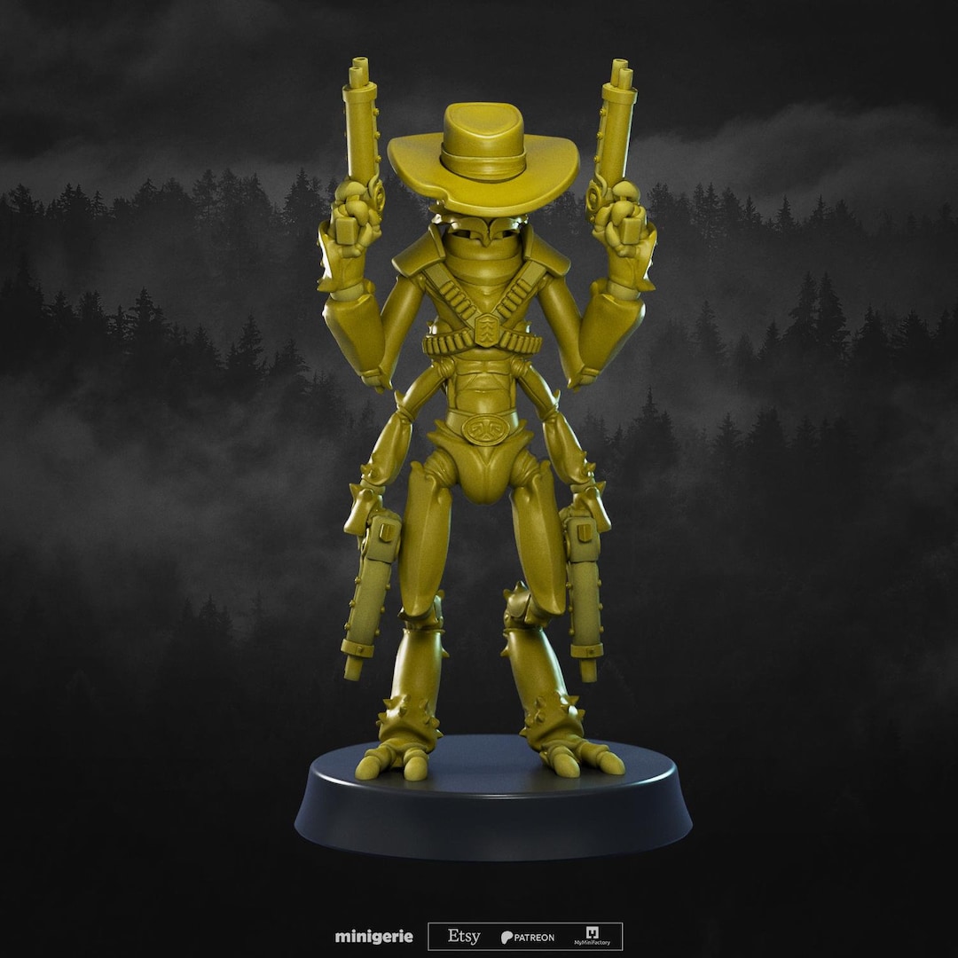 Akimbo - Chitinoid Outlaw - Resin Dnd Miniature - Stylized Mini for ...