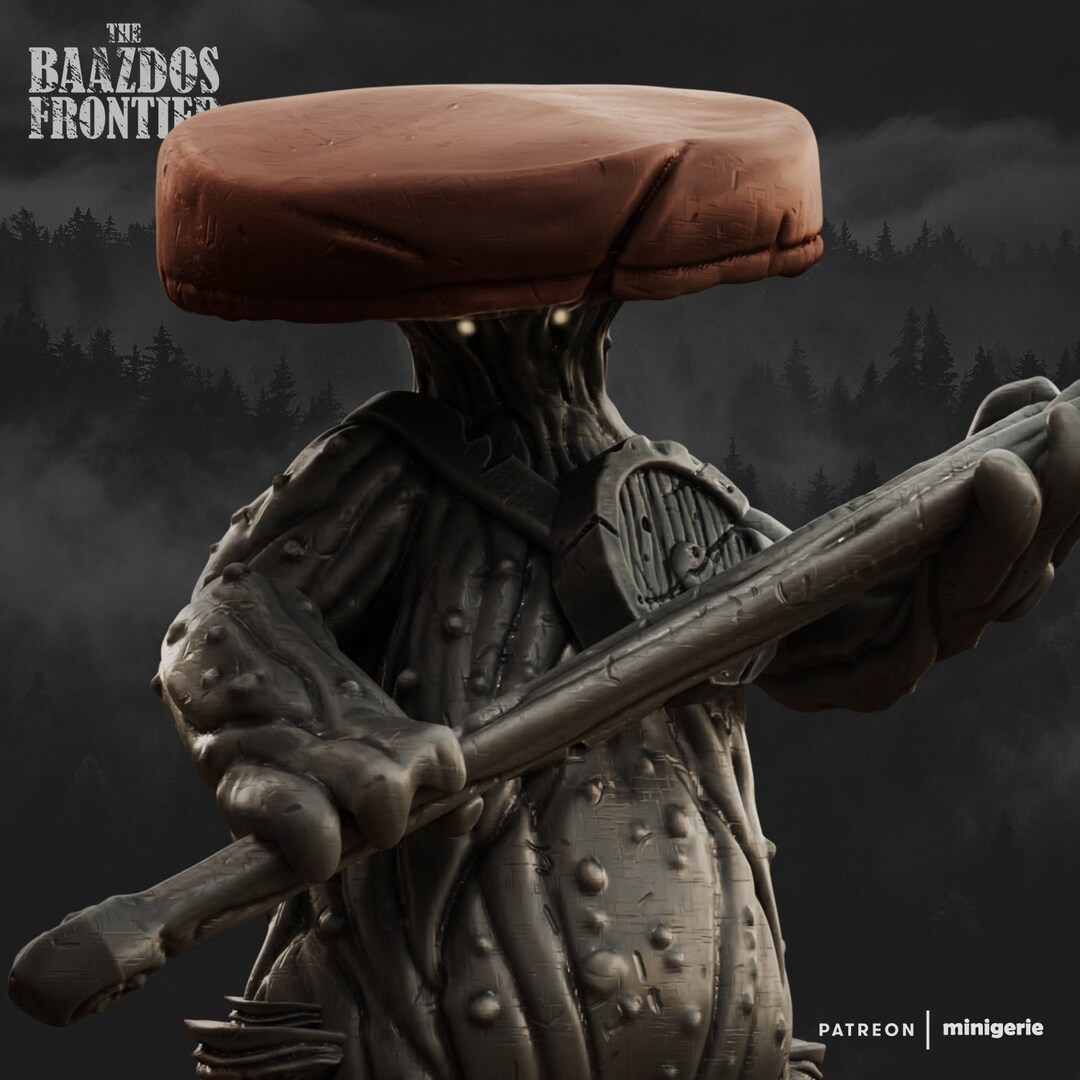 Myconid Brute Resin Dnd Miniature Stylized Mini for Tabletop 32mm - Etsy