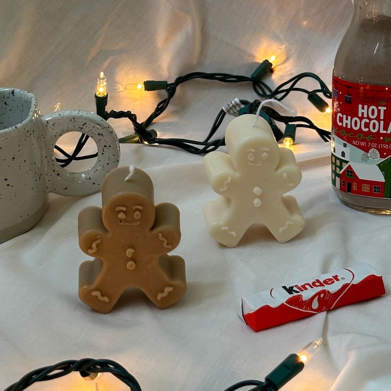 Gingerbread Candles - Etsy
