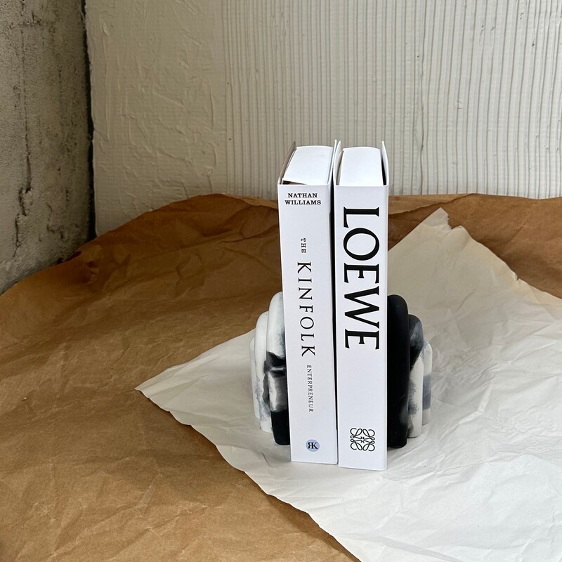 Book Ends Marble - Etsy