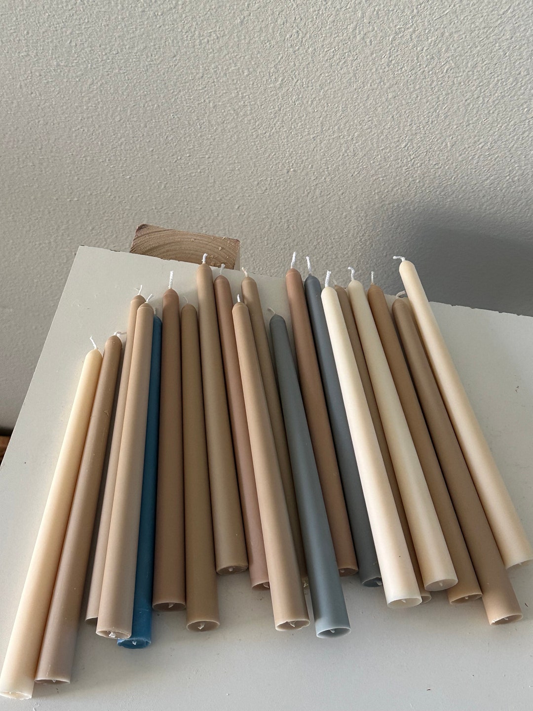 Bulk Taper Candles: 9-inch Festive Celebration Candles - Etsy