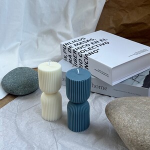 Exquisite Hourglass Pillar Candle: the Ultimate Elegance in Home Decor ...