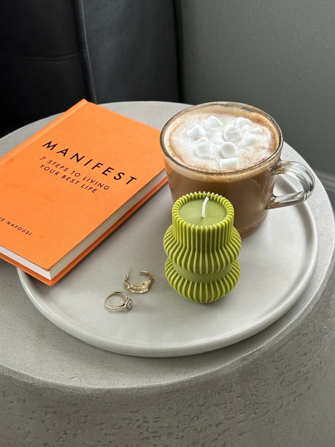 Column Pillar Candles- Decorative Modern Geometric Funky Figure Candle ...