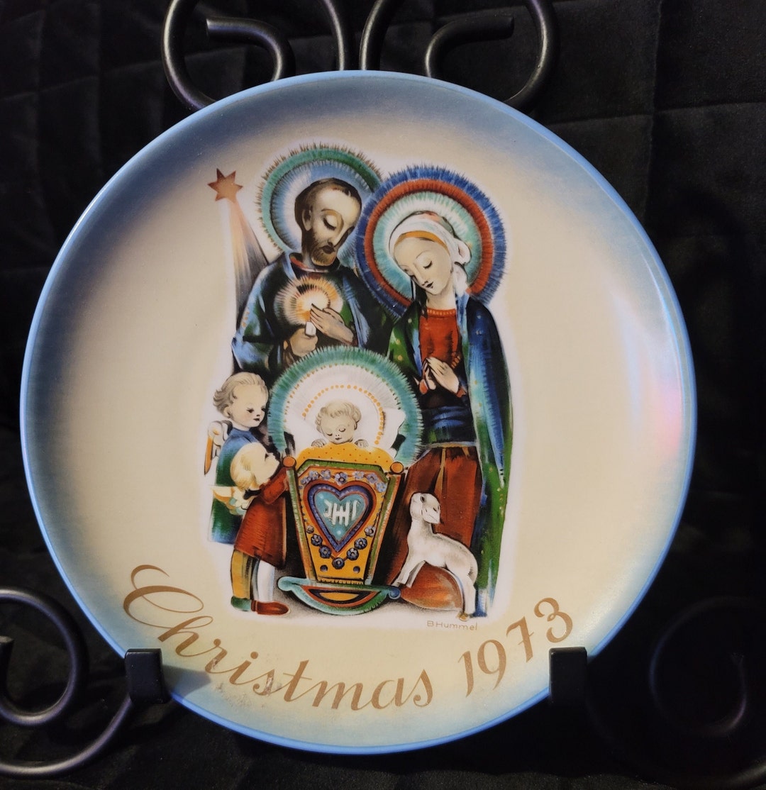 1973 "the Nativity" by Sister Berta Hummel Christmas Plate, Art ...
