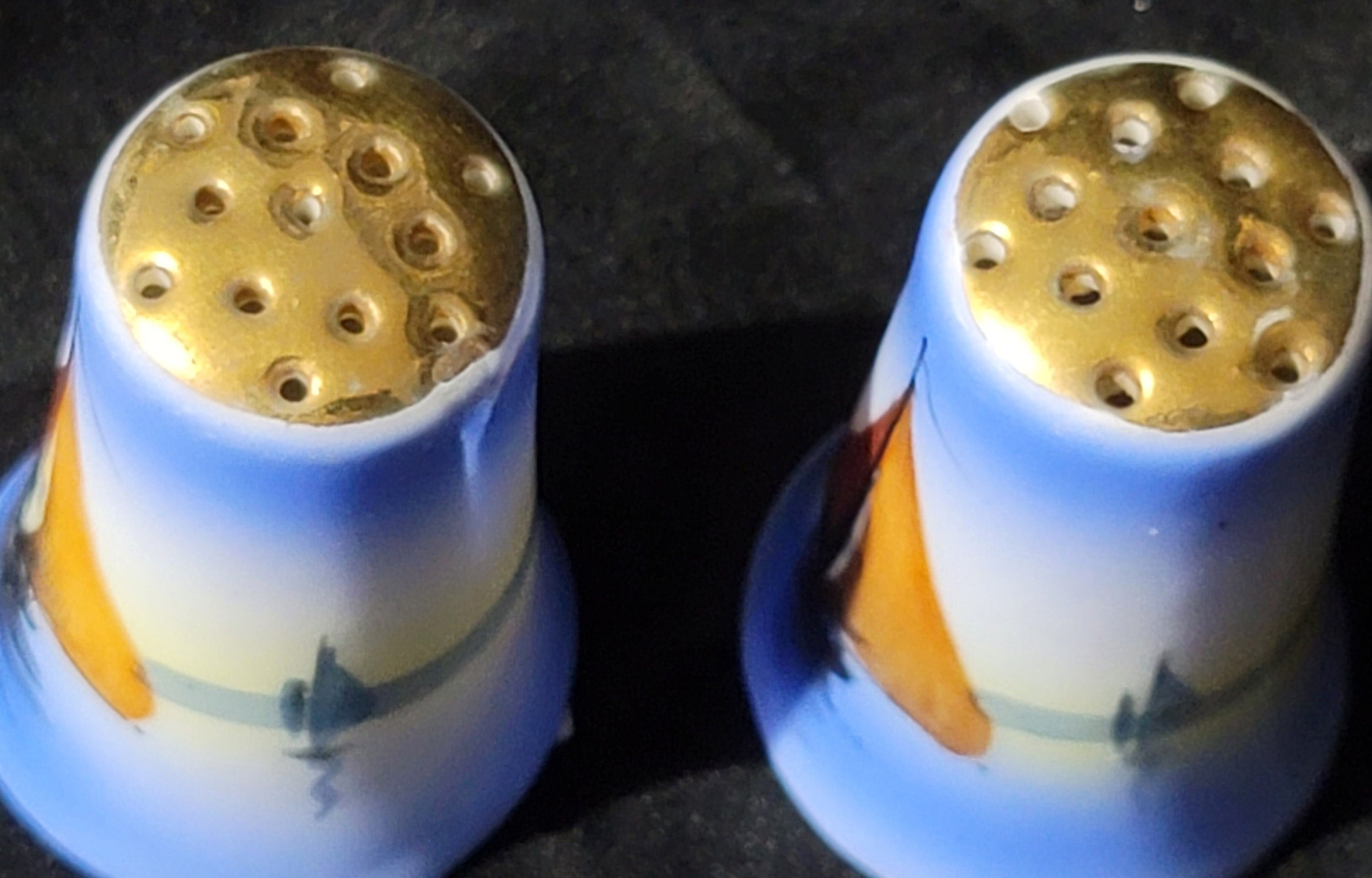 Sail Boat Theme Salt & Pepper Shakers, Collectible, Food, Gift, Vintage ...