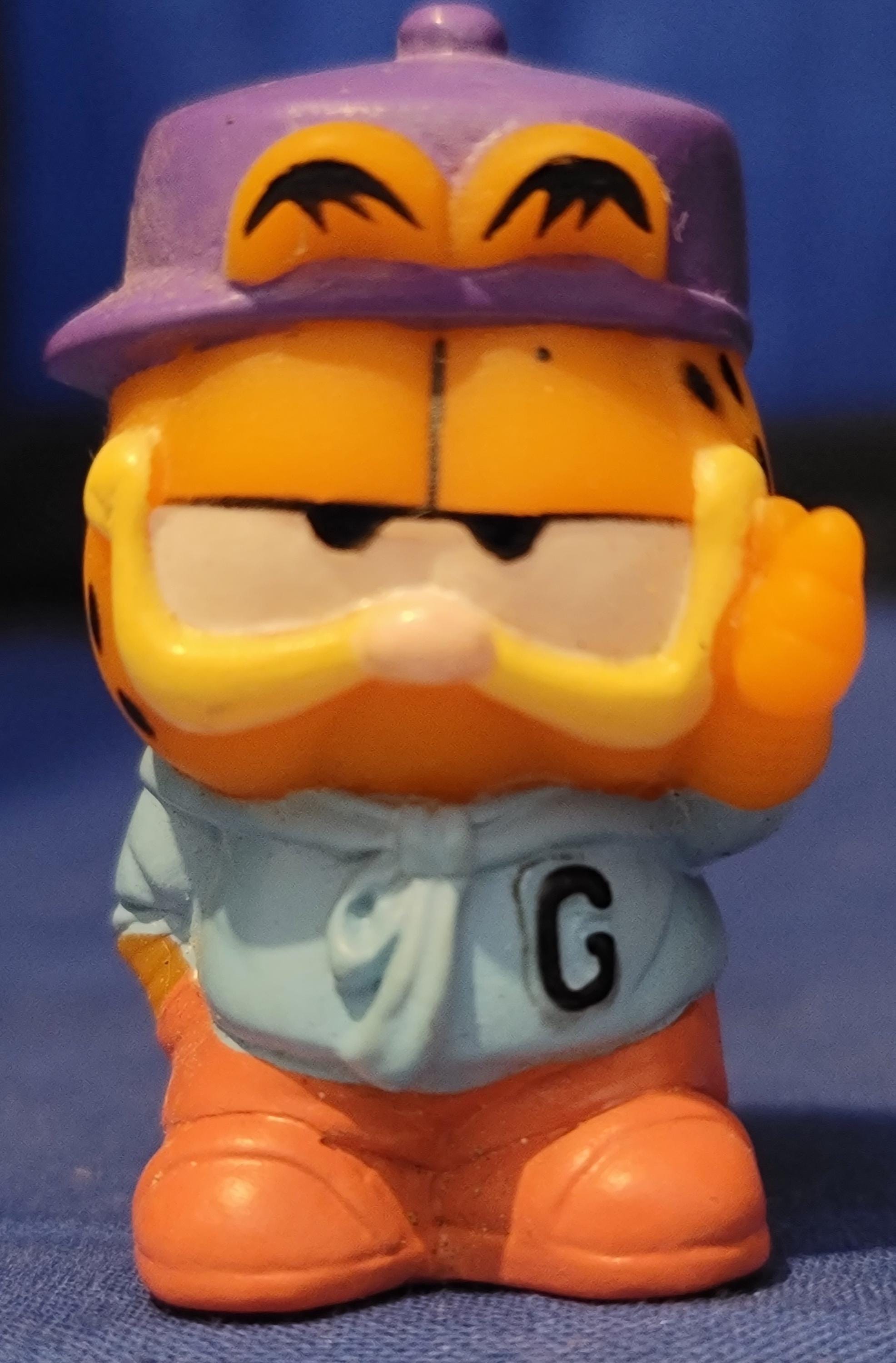 Vintage Garfield Pencil Toppers Set: 1980s PVC Figures Collectibles - Etsy