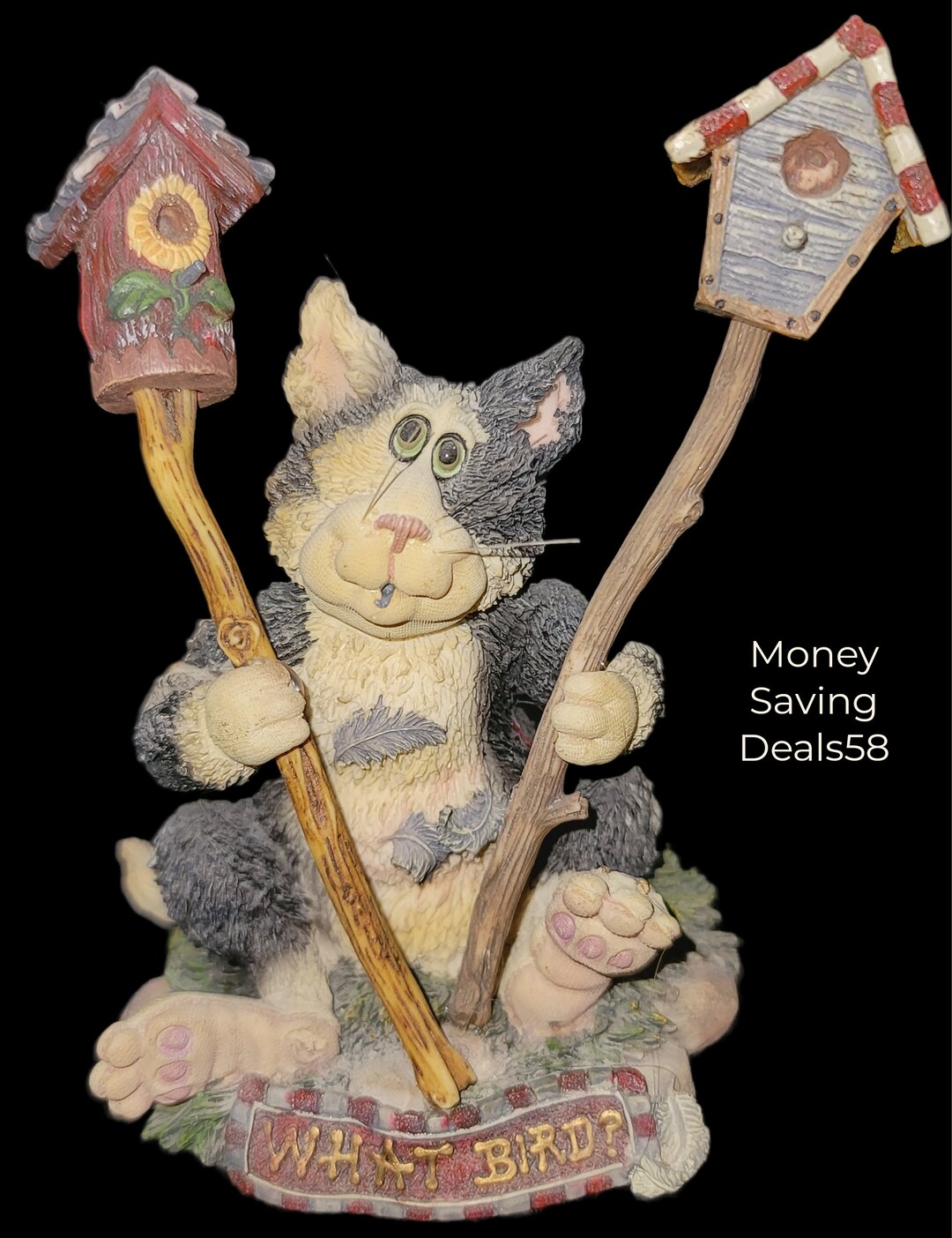 Boyds Bear & Friends the Purrstone Collection 371006 Chester Birdbreath ...