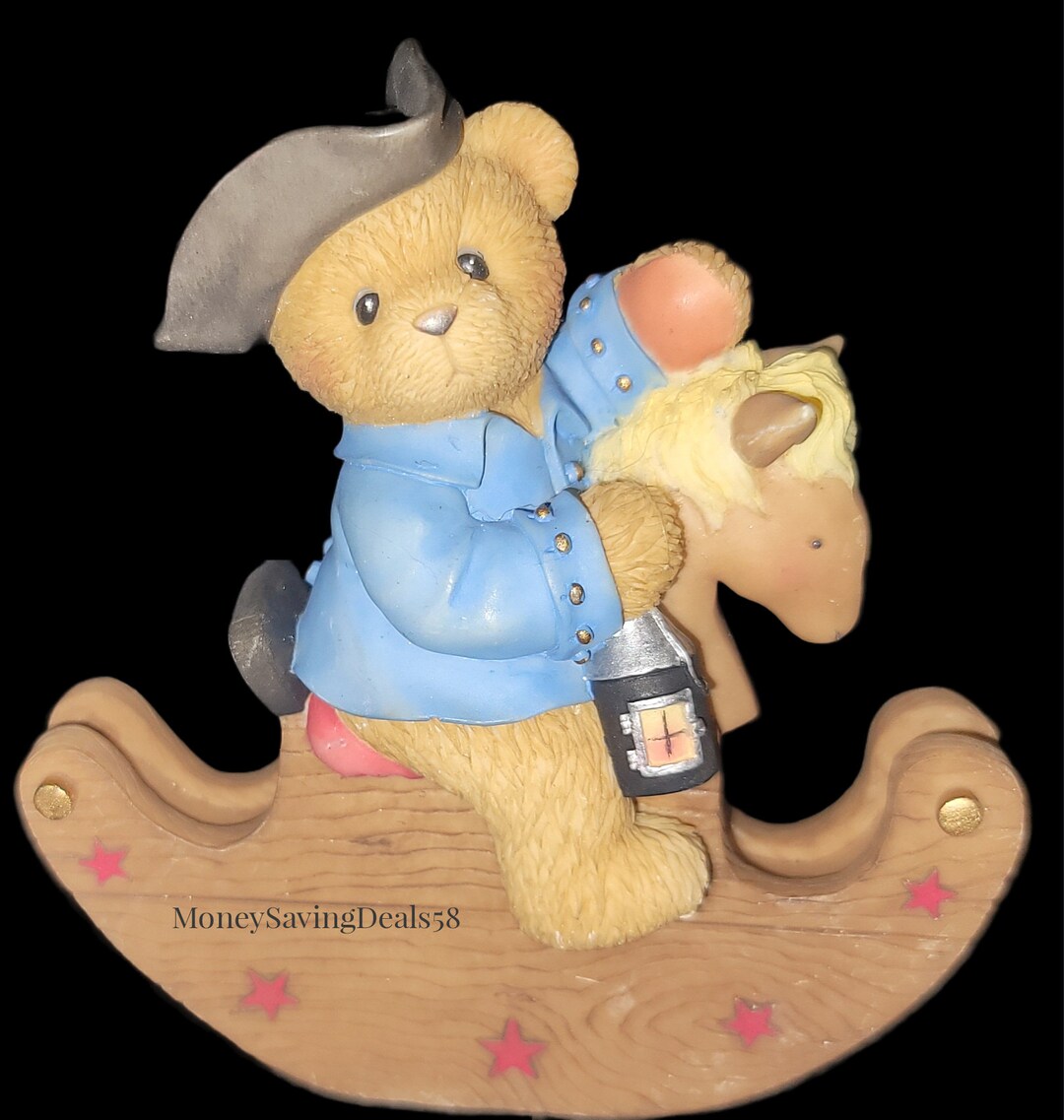 2000 676888 "paul" P.H 1C6/339 Cowboy Figurine Cherish Teddies by ...