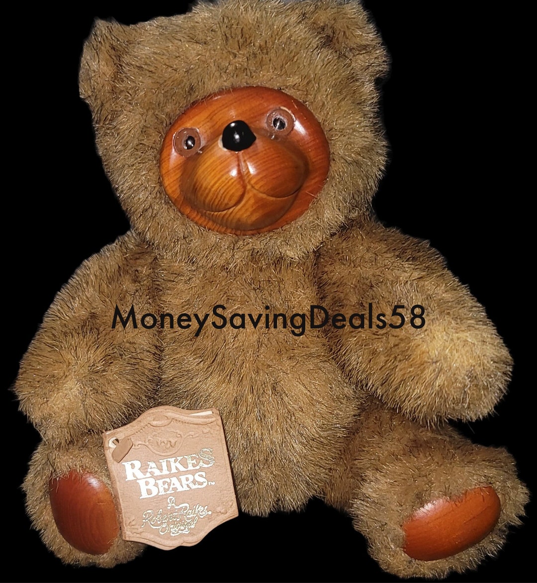 Robert Raikes Brown Jointed Bear #5453 9" "jamie" 1985 Signed the Good ...