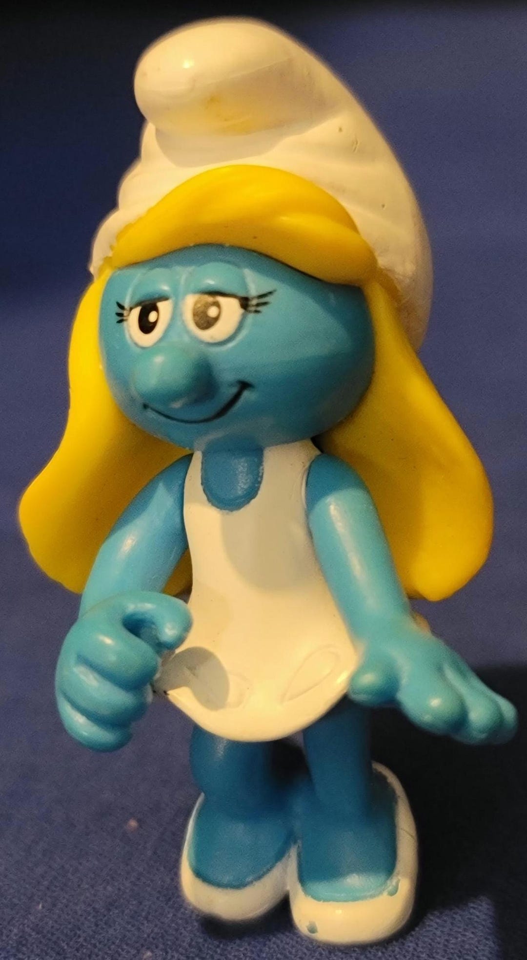 2.5" Figurine of "smurfette Jointed Smurf" From the Smurfs, Scheich ...
