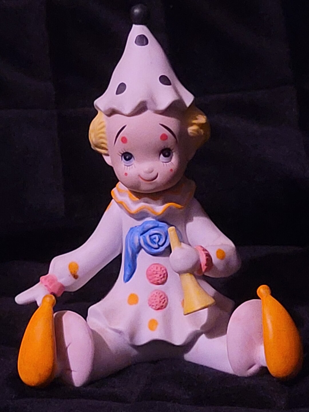 Lefton China Porcelain Clown Figure 1984, Love , Collectible, Gift ...
