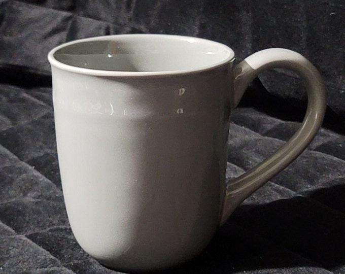 Food Network Stoneware Mugs. Gray Fontana, Heavy Duty Cup Mug, Coffee ...